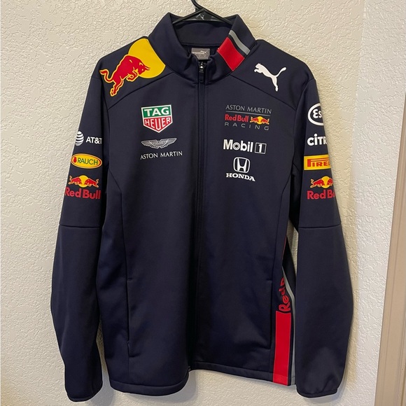 Puma | Jackets & Coats | Puma Red Bull Formula Racing Jacket | Poshmark